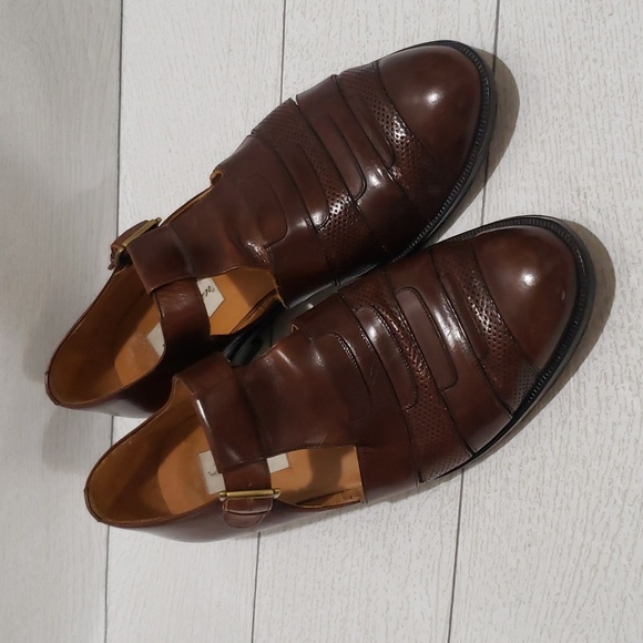 Mezlan | Shoes | Mezlan M Chestnut Mens Loafers With Buckle | Poshmark